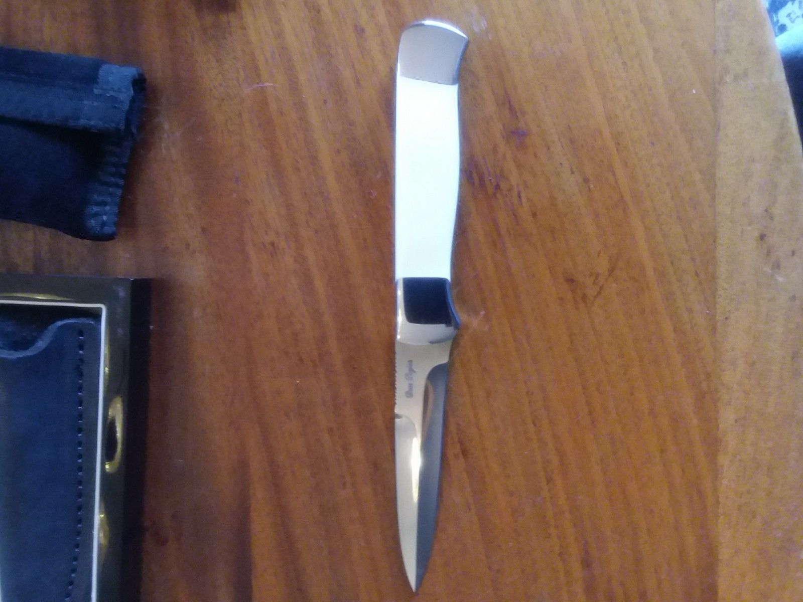 Don Lozier Ivory Fighter – Knuckleheads Knives